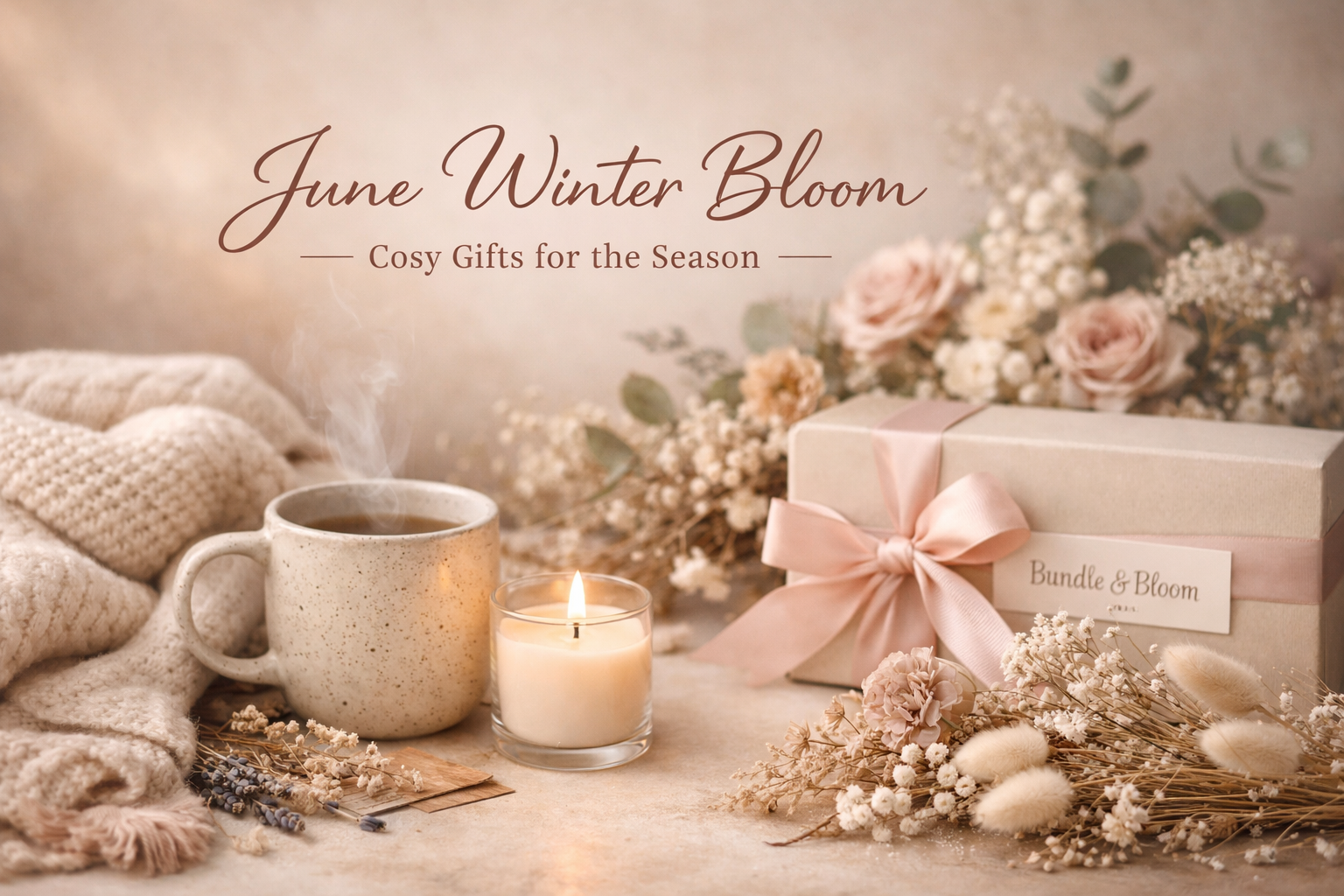 ️“Winter Warmth, Softly Blooming” – 🌿 Bundle & Bloom Self-care™